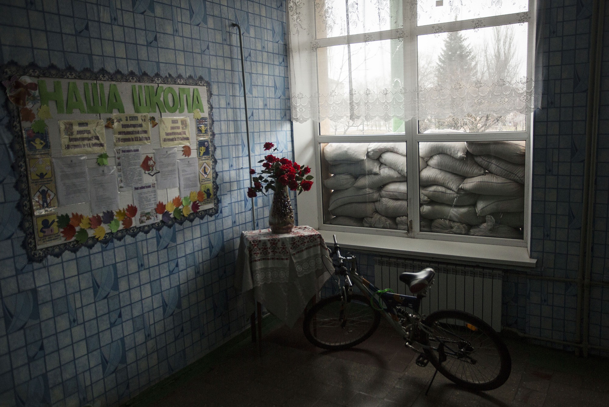 Children evacuated after Russian occupation forces shell Toretsk - May ...